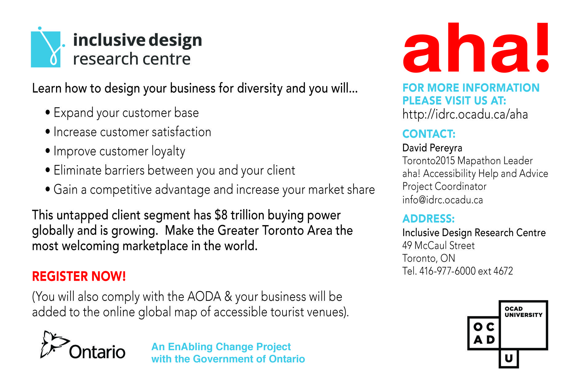 aha! – Perspectives